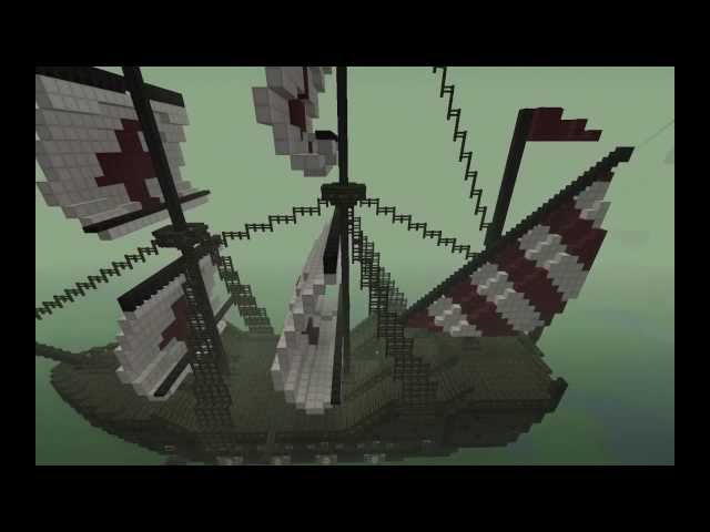 Pirate Ship Battle Minecraft Map