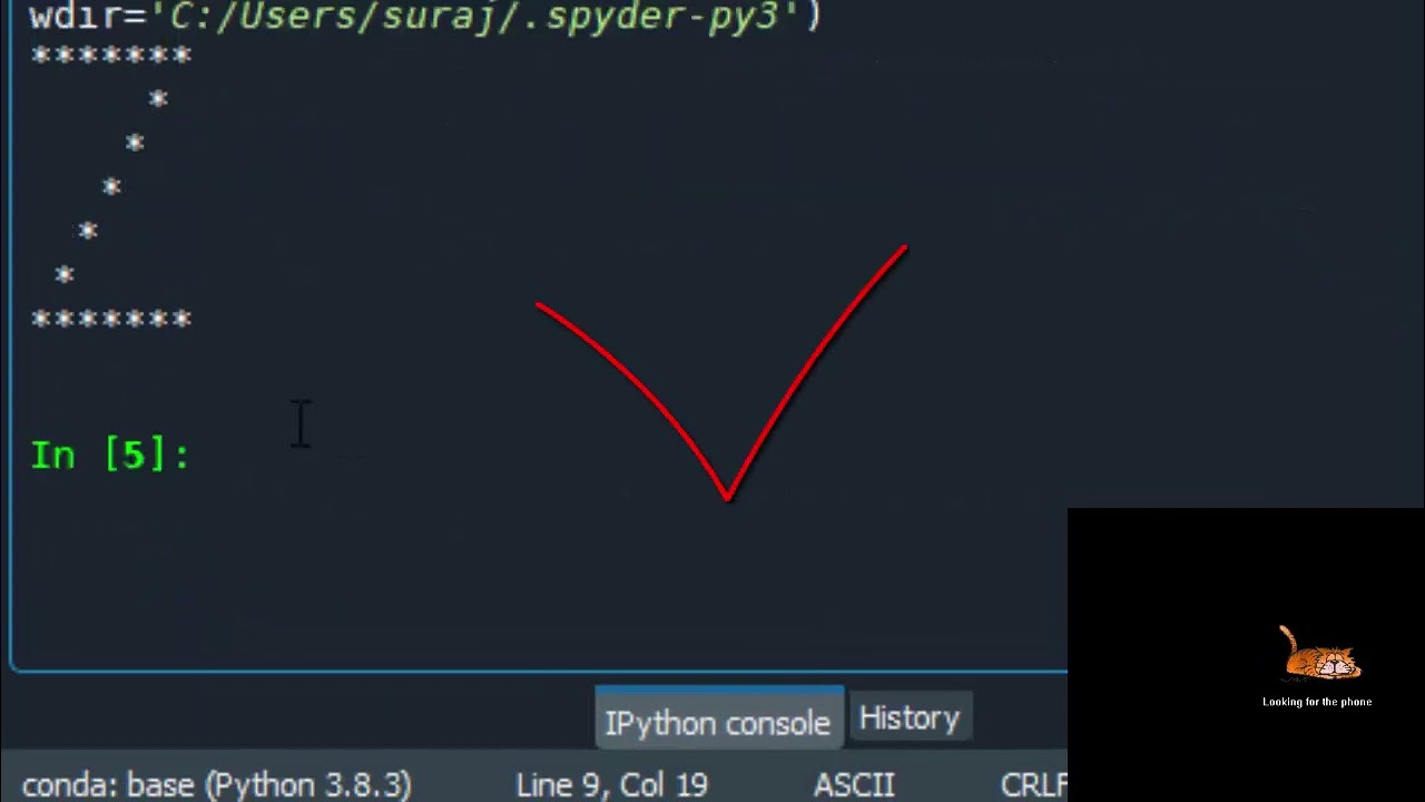 Z Pattern in python@COMPUTEREXCELSOLUTION