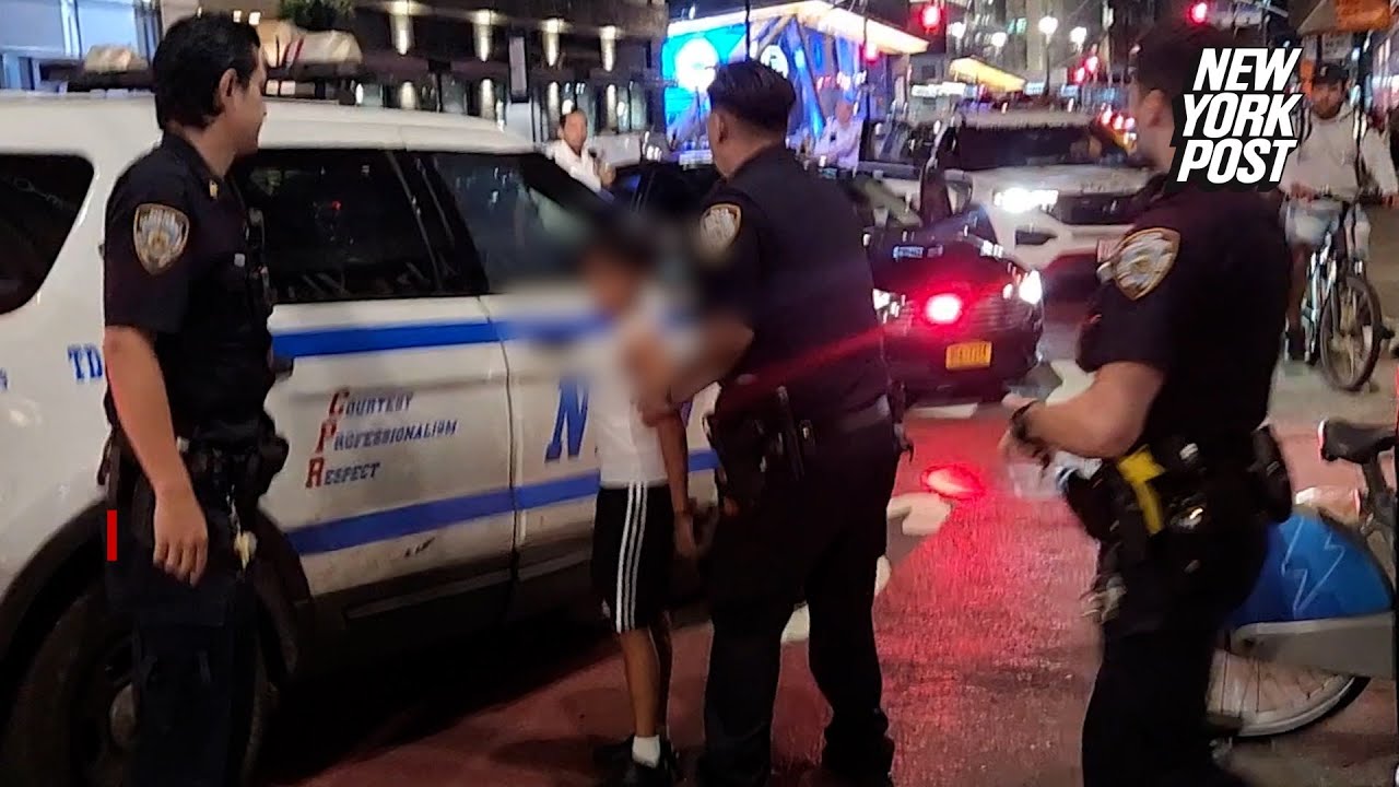 11-year-old migrant boy arrested as ‘aggressor’ in violent NYC phone robbery on subway: sources