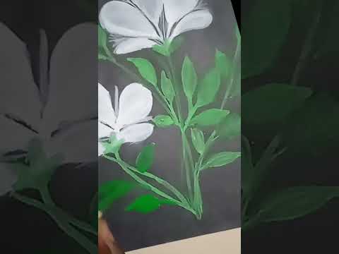 Beautiful✨❤😍 watercolor flower drawing🌺😇