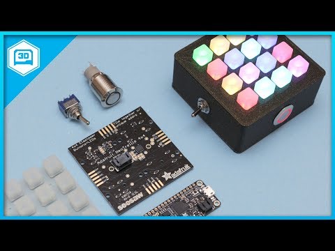 3D Print a Snap Fit Case for Your Neotrellis game!