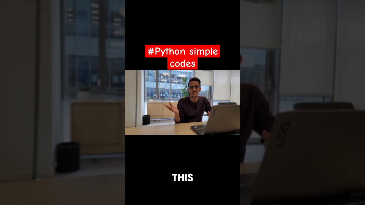 Simple code #python for Route Optimization app #dataanalyticslearning #easycode #programming #easy