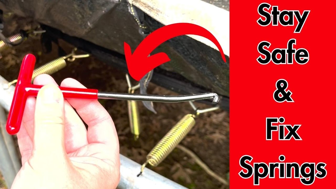 2 Pieces Trampoline Spring Puller Tool - Remove or Connect Springs