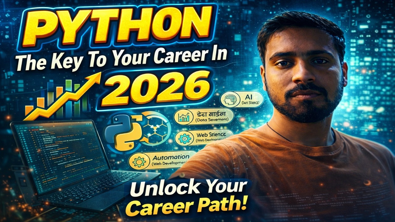 “PYTHON: The Key To Your Career in 2026” #python #datascience