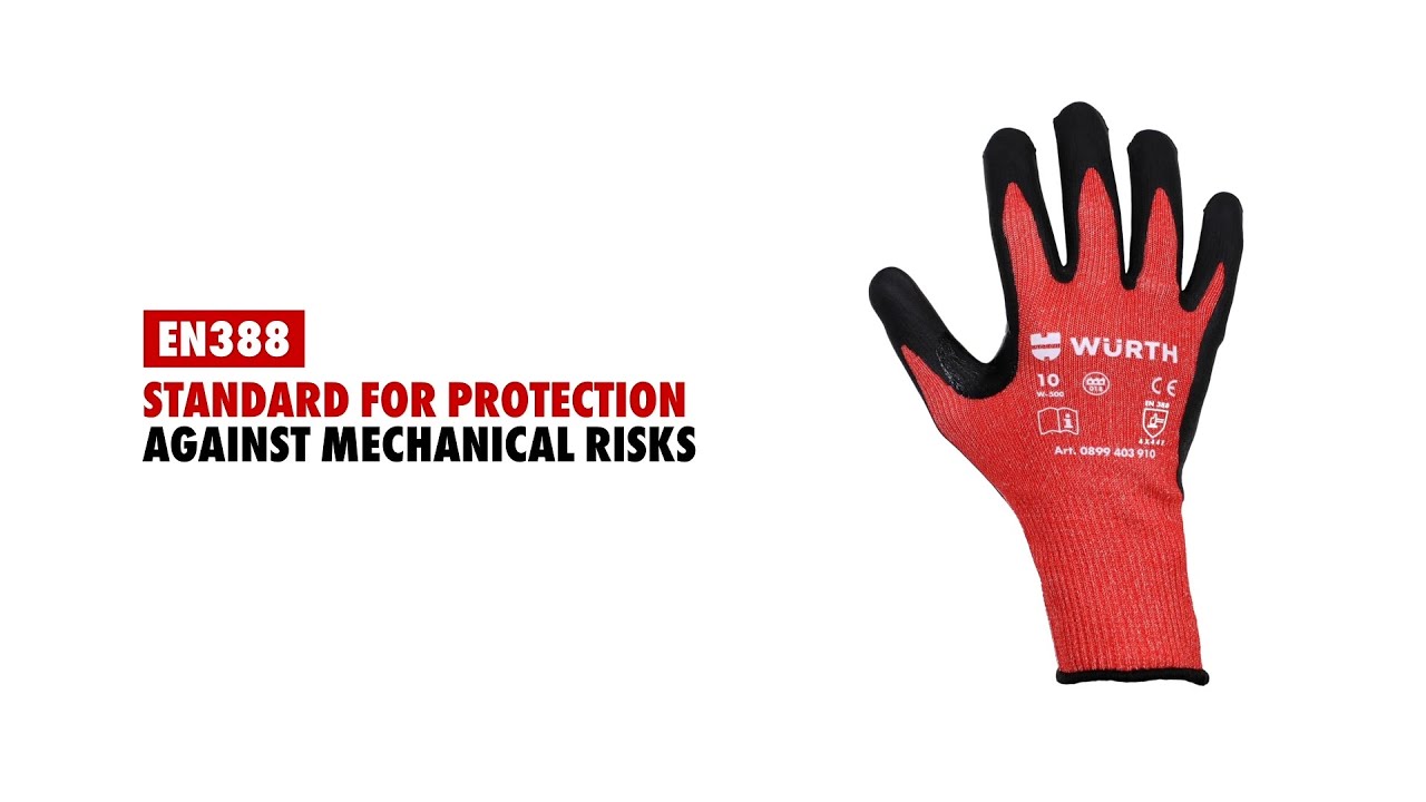Wurth Cut Glove Standard & Ratings Explained | Würth Malaysia
