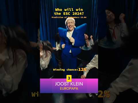 Who will win Eurovision 2024? || Prediction of bookmakers || #eurovision #predictions #winner