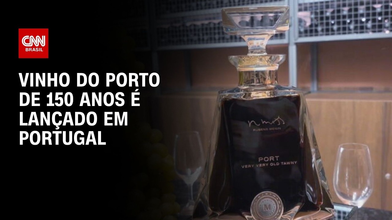 “Very Very Old”: Vinho do Porto de 150 anos é lançado em Portugal | CNN PRIME TIME