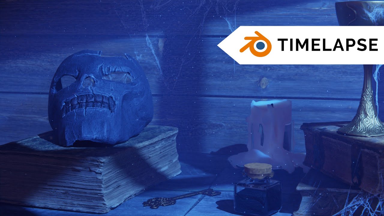 Forgotten Treasures [Blender Artwork Timelapse]