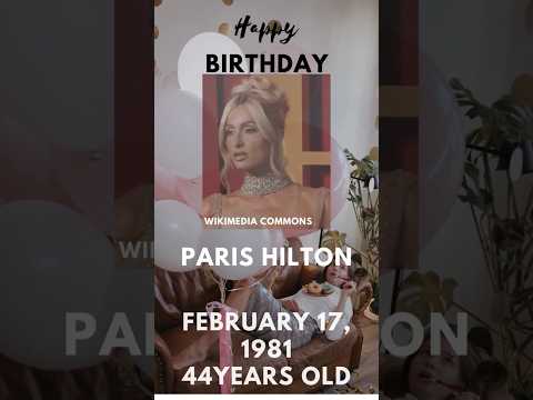 🎉 Happy Birthday, Paris Hilton! 🌟 The Iconic Socialite & Entrepreneur 🎂