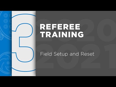 VIQC Rise Above - Referee Training - Chapter 3: Field Setup and Reset