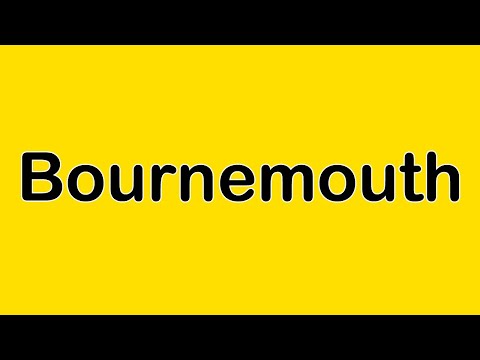 How To Pronounce Bournemouth