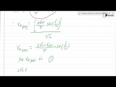 Mastering Pulse Width Modulation Technique : GATE Power Electronics Numerical 2 Video Lecture ...