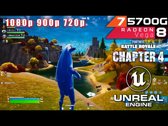 Best Fortnite graphics settings for AMD Ryzen 7 5700G in 2023