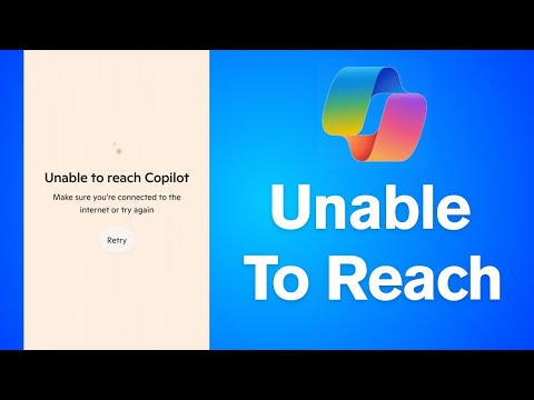 How To Unable To Reach Copilot Problem Microsoft Copilot App
