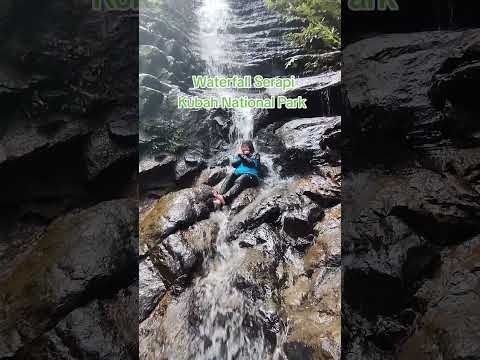 Waterfall Serapi Kubah National Park #waterfall #serapi #kubahnationalpark