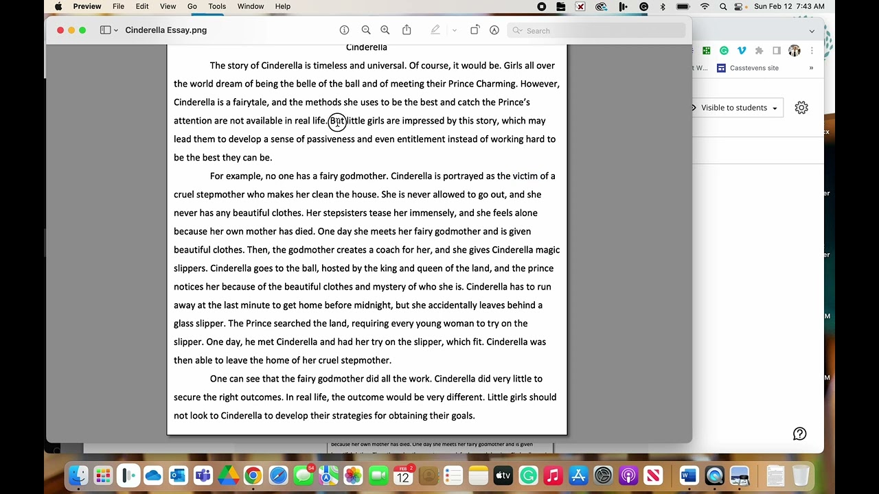 Cinderella Plot Summary