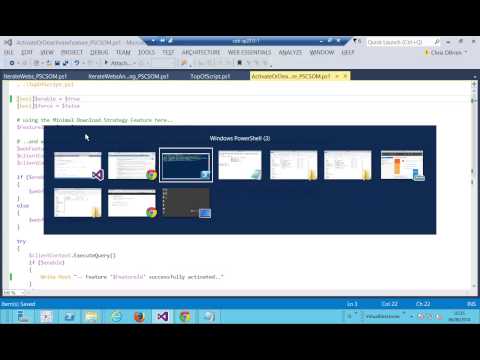 PowerShell + CSOM scripts demo - by Chris O'Brien