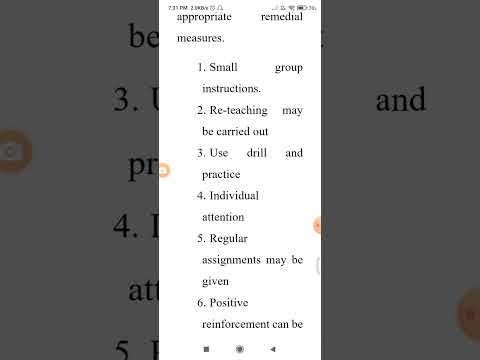 Remedial teaching or measures. for diagnostic test/assessment/Eva_b.ed student teachers_ tamil