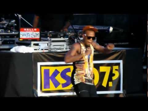 B.o.B at ks 107.5 summer jam - 06/08/12