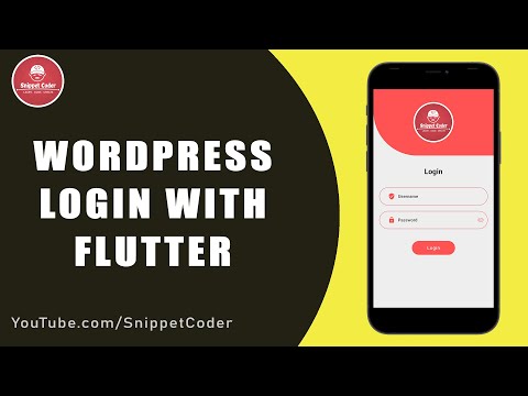 Learn Login Logout System in Flutter With Rest API WordPress - Mind Luster
