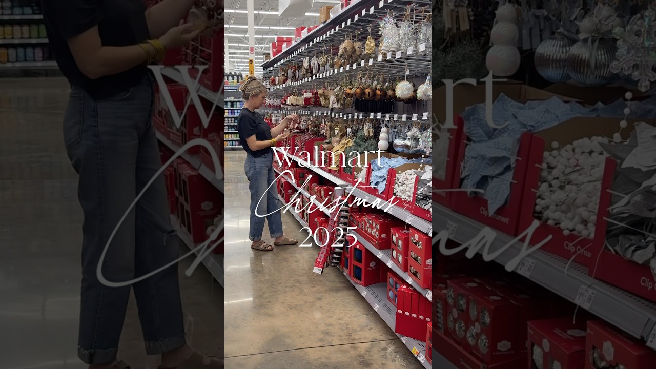 Walmart Christmas Decor 2025 #walmartfinds #christmasdecoration