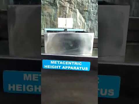 Metacentric Height Apparatus at Best Price in India