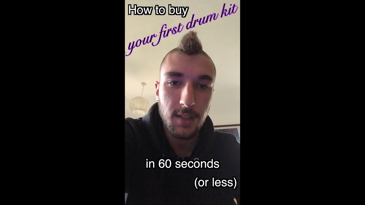 how to buy your first drum kit #Shorts