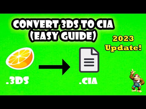 Convert 3DS files to CIA on PC (updated guide that still works in 2024)