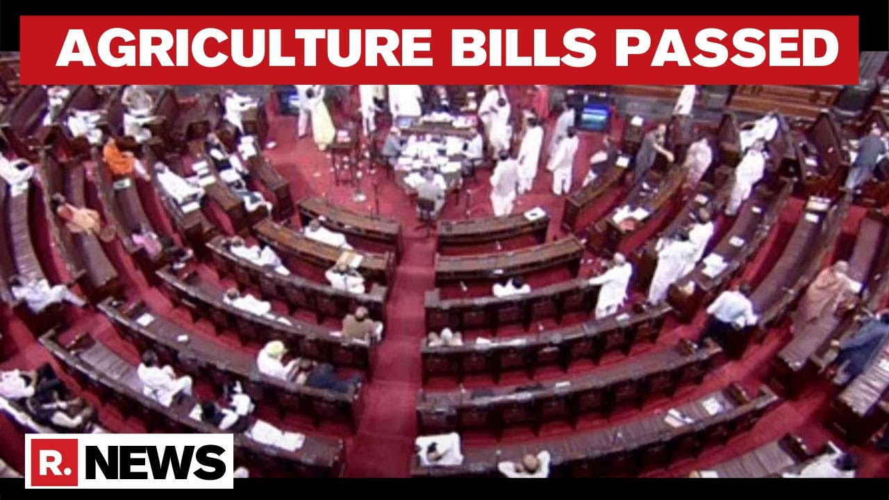 Monsoon Session 2020: Agriculture Bills Passed In Rajya Sabha Amid Protests By Opposition