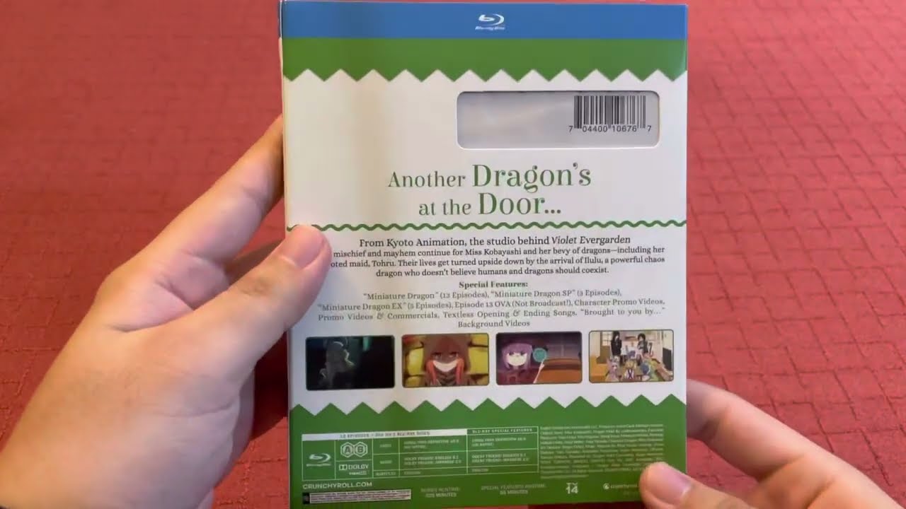 Miss Kobayashi's Dragon Maid S: Season 2 Blu-ray Unboxing