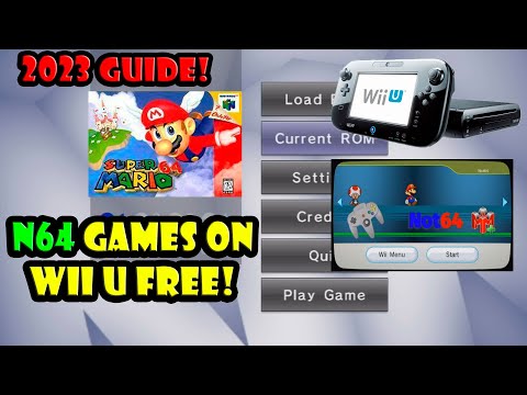 How to Play N64 Games on Wii U 2023 (Emulator + Not64 Channel)