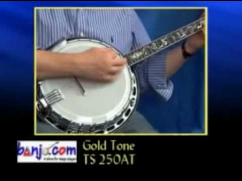 Banjo.com video: demo of a new Gold Tone TS 250 Tenor Banjo
