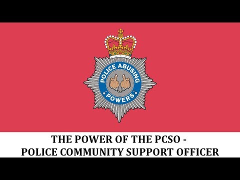 The Power of the PCSO (Police Community Support Officer)