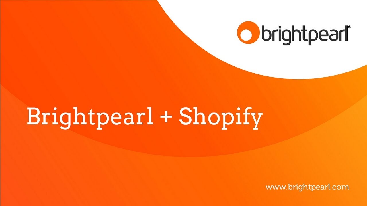 Connecting your Shopify account to Brightpearl & downloading products