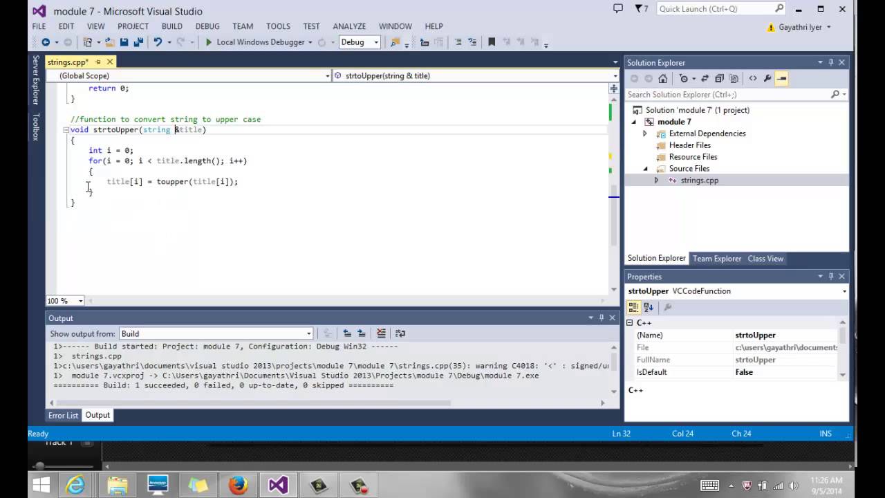 CS161 Chapter 7 strings