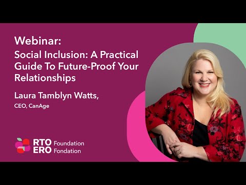 Webinar: Social inclusion – a practical guide