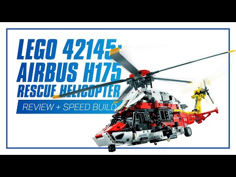 LEGO 42145: Airbus H175 Rescue Helicopter - HANDS-ON REVIEW