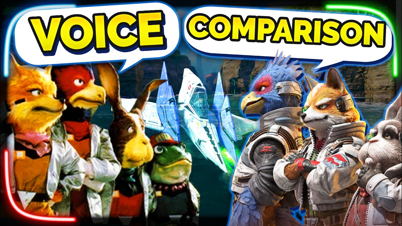 Star Fox Voices Have Changed… (Switch 2 vs N64)