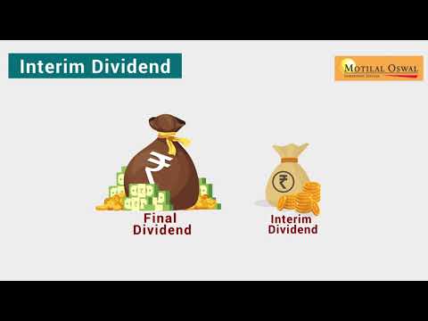 Learn about what is Interim Dividend | Motilal Oswal