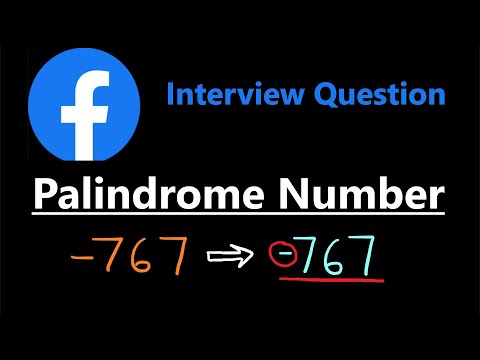 Palindrome Number - Leetcode 9 - Python