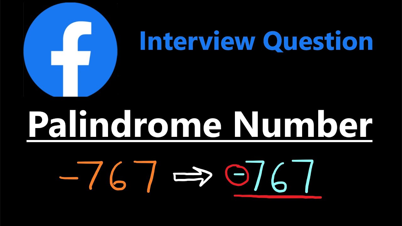 Palindrome Number - Leetcode 9 - Python