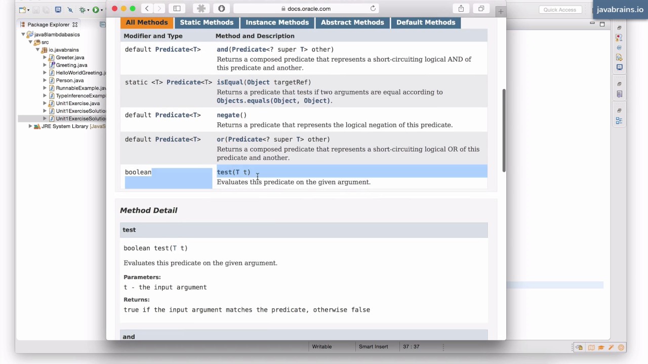 Java 8 Lambda Basics 15 - Using Function Interfaces
