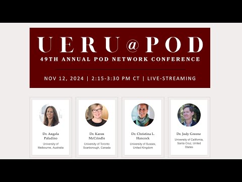 UERU @PODNetwork: The Boyer 2030 Report an International Perspective: Focusing on Teaching/Learning