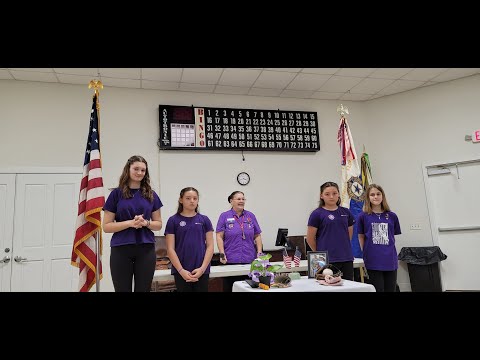 2024, Apr 14 - Military Child Table Setting Ceremony