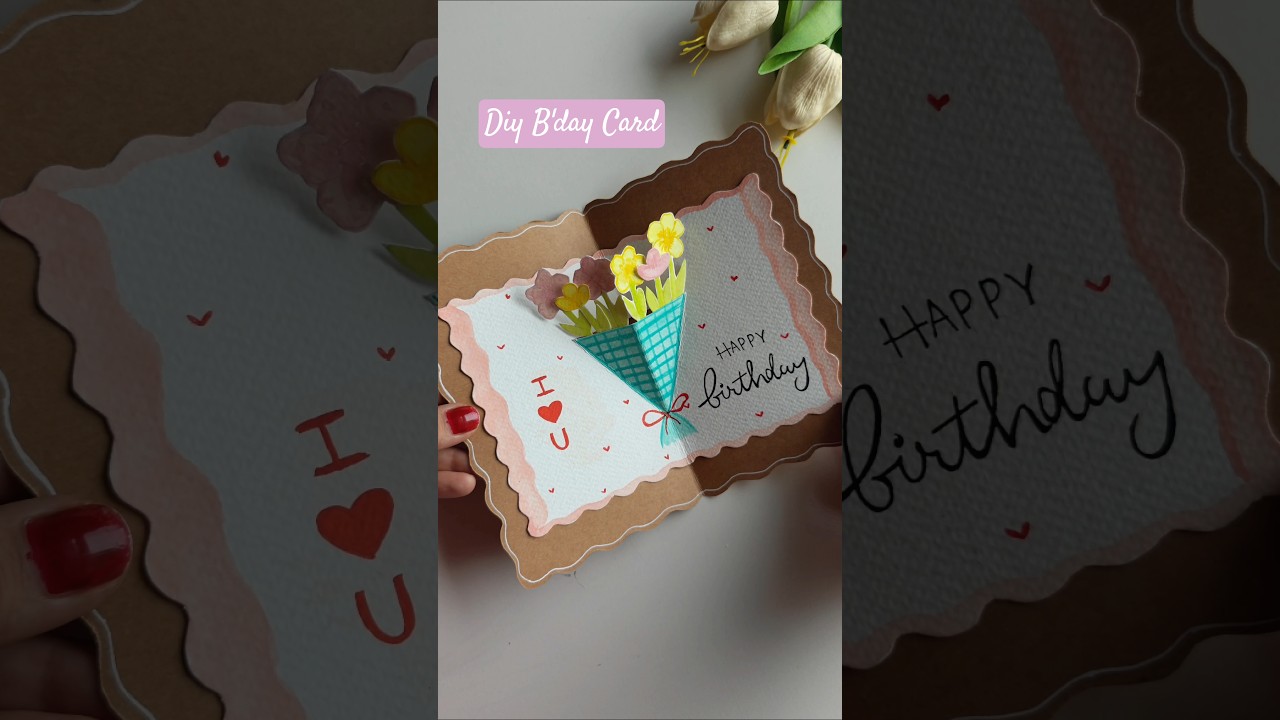 CUTE POP UP Handmade Birthday Card Creations You'll LOVE!