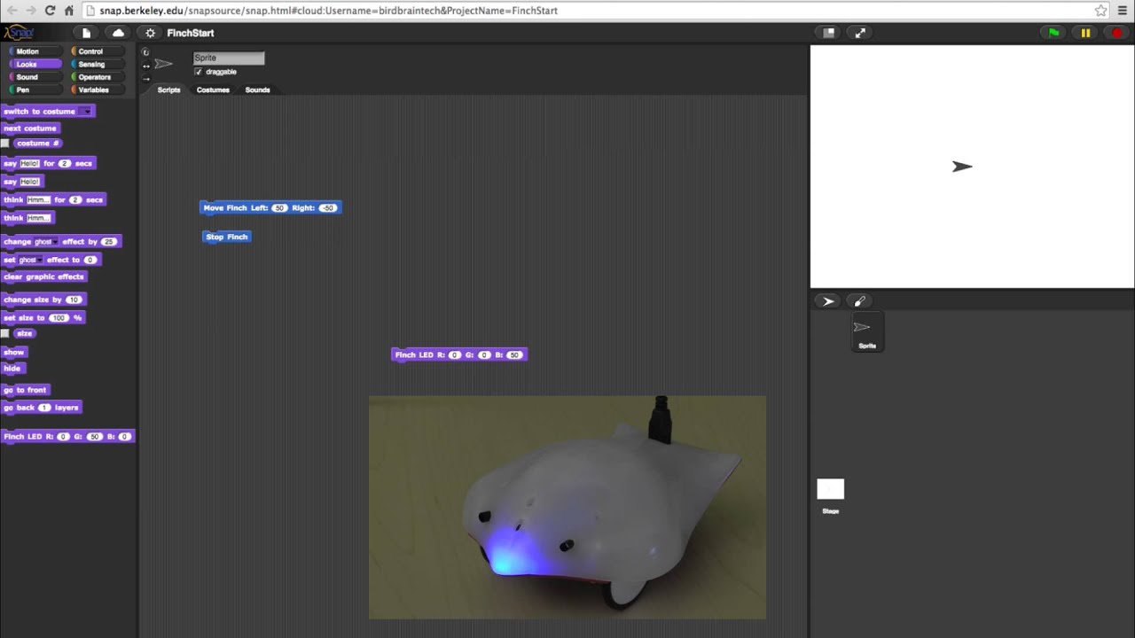 Snap! Level 4 Programming: Outputs