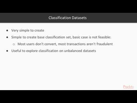 Learn Effective Prediction with Machine Learning Creating Sample Data for Toy Analysis| packtpub ...