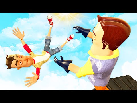 Steam Community :: Video :: Hello Neighbor: Ragdolls Jumps & Falls ...