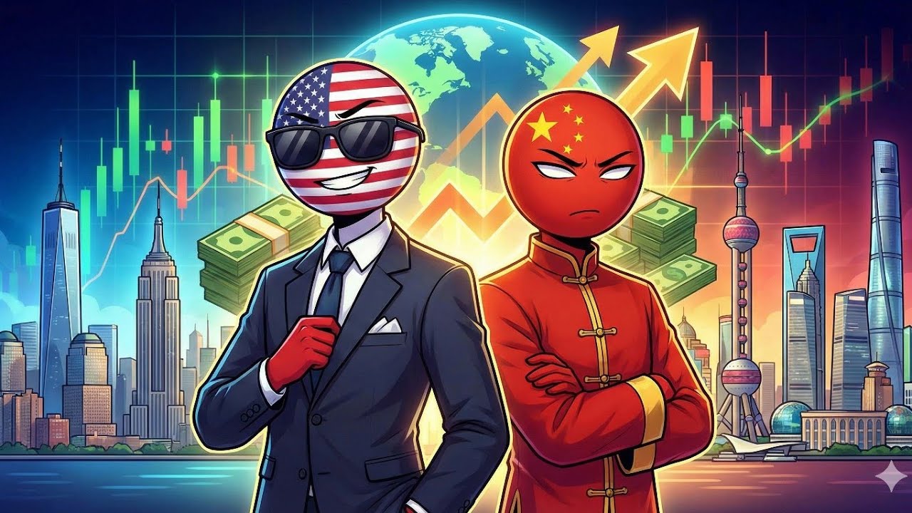 USA vs China GDP Comparison | Explained Simply