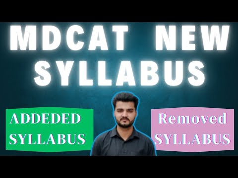 MDCAT 2025 New Syllabus – Full Details of Added & Removed Chapters